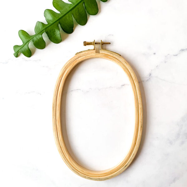 oval embroidery hoop premium quality | Studio Koekoek