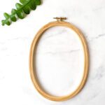 oval embroidery hoop premium quality | Studio Koekoek