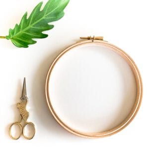 6 inch embroidery hoop | 15 cm embroidery hoop | by Studio Koekoek