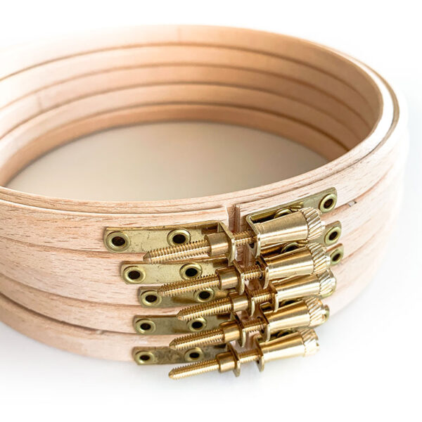 Tutorial How to frame your embroidery work in a hoop | Studio Koekoek