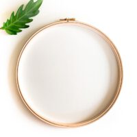 10 inch wooden embroidery hoop | 25cm hoop | Studio Koekoek