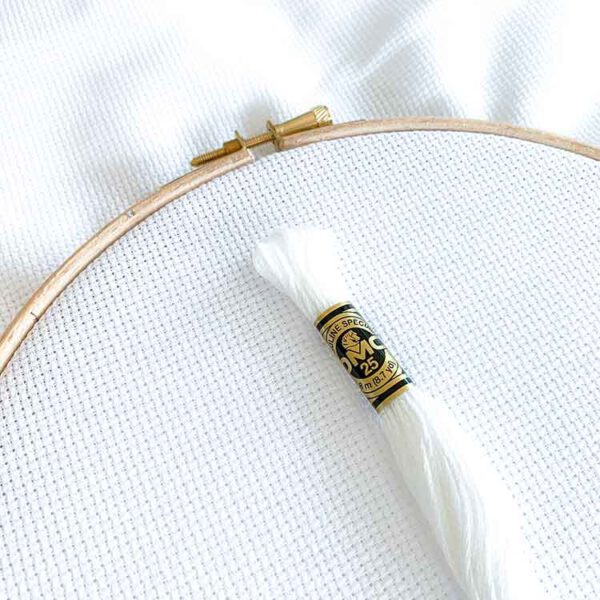 AIDA 14 Count White Cross stitch fabric | by Studio Koekoek