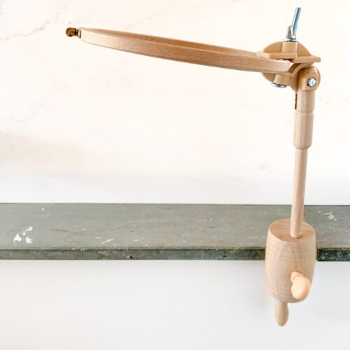 Flexible table clamp for embroidery hoop up to 12 inch | Studio Koekoek