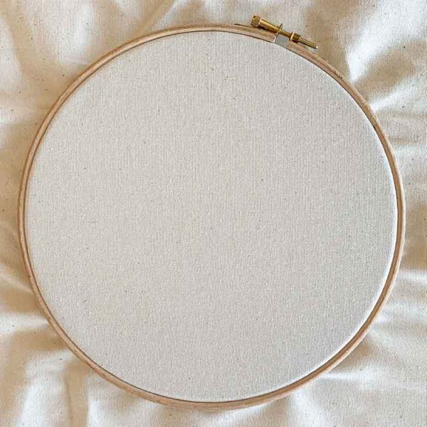 100 x 160 cm Natural ecological punch needle canvas | Studio Koekoek