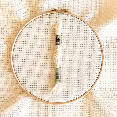 Aida 6 Count creme Cross Stitch fabric | Studio Koekoek cross stitch