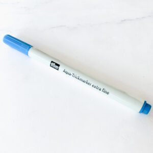Extra fine blue Prym Aqua-Trickmarker | Water erasable marker for light ...