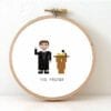 2 x Pastor cross stitch pattern | Studio Koekoek