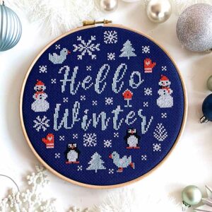 Cross stitch kits - Studio Koekoek | sustainable craft kits and supplies