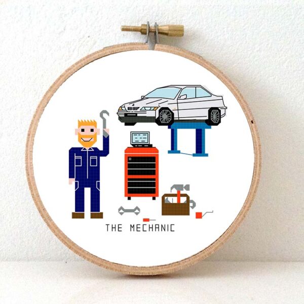 Professions & work Cross Stitch Patterns - Studio Koekoek