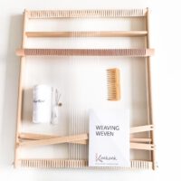 Weaving starter kit | Includes xxl weaving loom 50 cm width - Studio ...