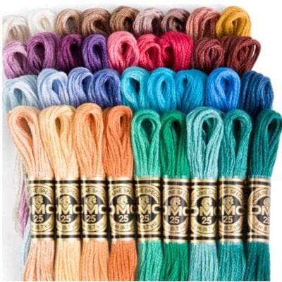 All you need to know about different types of DMC embroidery floss