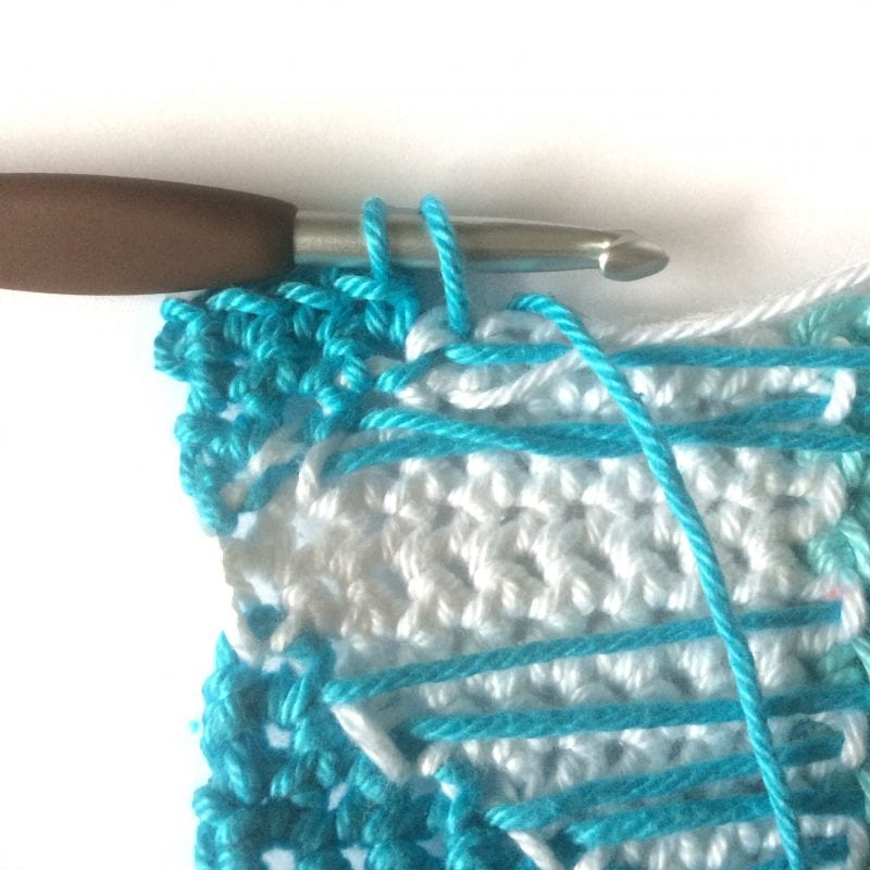 Intarsia Crochet Tutorial basic crochet stitches | Studio Koekoek