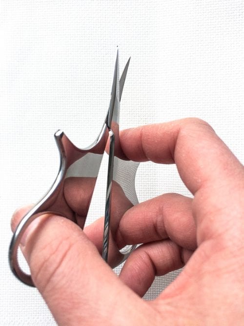 Luxury Embroidery scissors | right + left handed scissors | Studio Koekoek