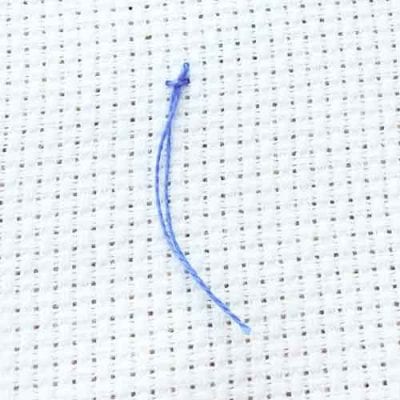 Different ways how to start your cross stitch. How to start cross ...