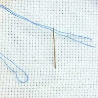 Different ways how to start your cross stitch. How to start cross ...
