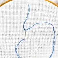 Different ways how to start your cross stitch. How to start cross ...