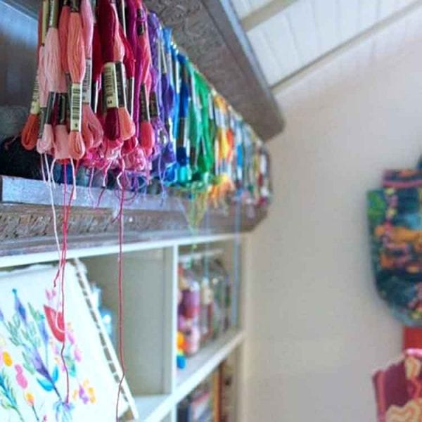 Embroidery Floss Display and Storage Ideas | Studio Koekoek