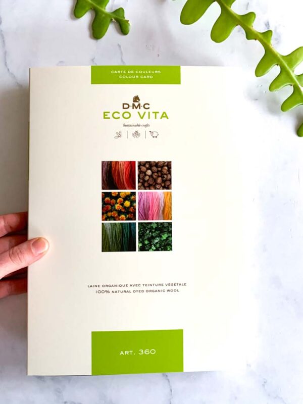 DMC Eco Vita Color Card with real thread samples. - Studio Koekoek ...