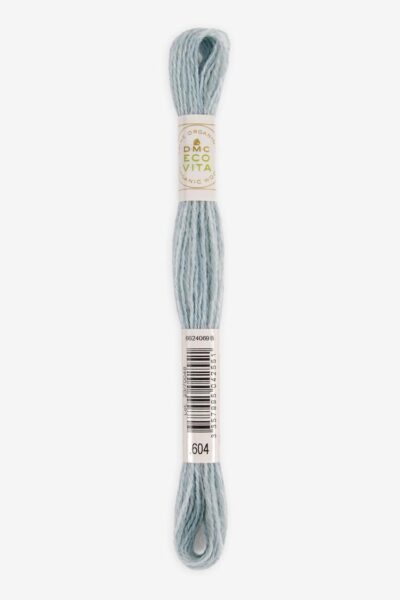 DMC Eco Vita 604 Sky Indigo. Crewel embroidery thread. 16 meter skein ...