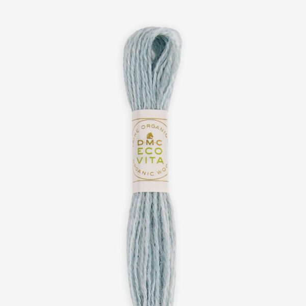 DMC Eco Vita 604 Sky Indigo. Crewel embroidery thread. 16 meter skein ...