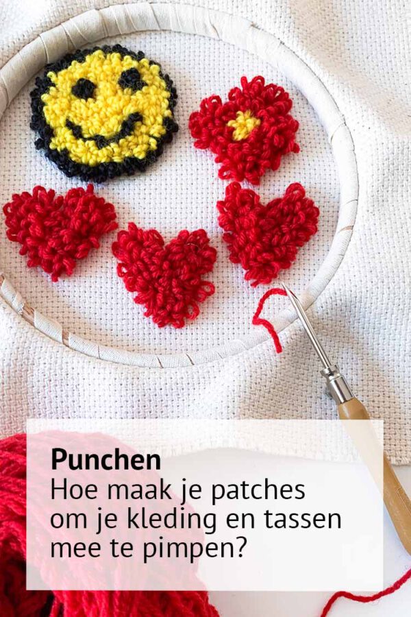 Punch needle materialen - Studio Koekoek