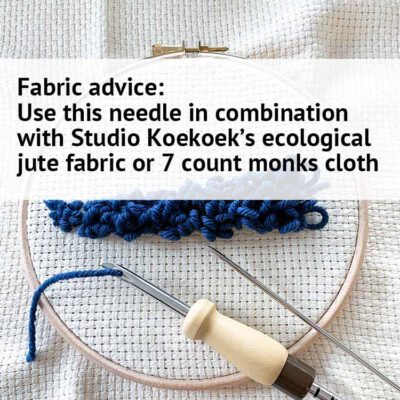 Adjustable Punch Needle for chunky yarn | Studio Koekoek