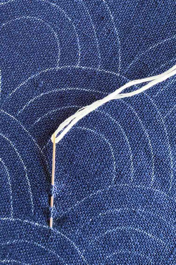 How to Sashiko stitch for beginners | Studio Koekoek