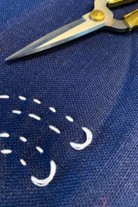 How to Sashiko stitch for beginners | Studio Koekoek