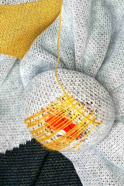 How to darn clothes by hand with a darning mushroom | Darning ...