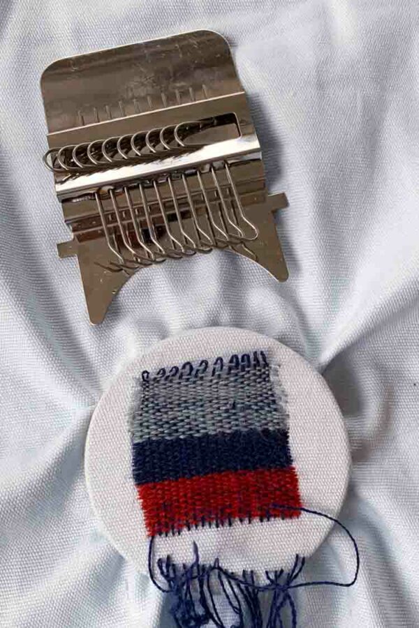 How to use a speedweave loom to mend your clothes - Studio Koekoek ...
