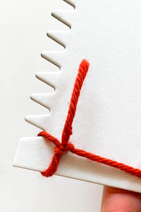 How to use a cardboard weaving loom - Studio Koekoek | sustainable ...