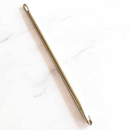 how to use a locker rug hook | Studio Koekoek