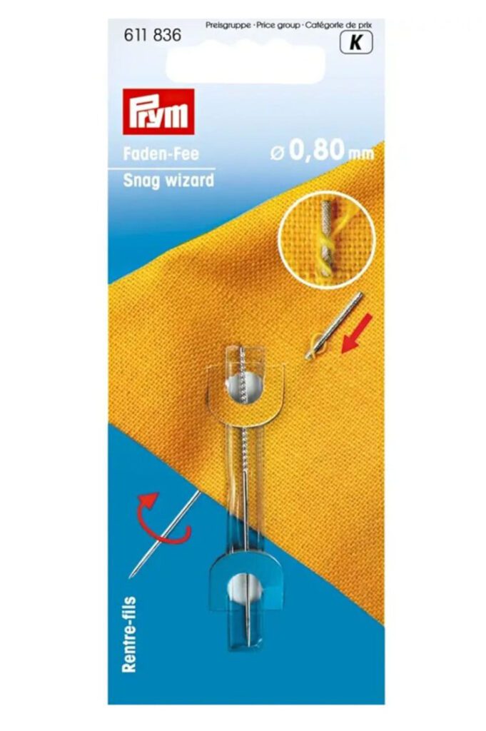 Prym Snag Wizard - Repair Needle 0,8 mm to bring loose threads to other ...